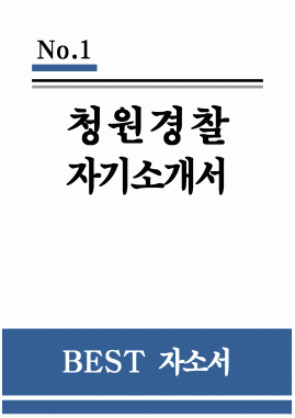 청원경찰 자기소개서 - 청원경찰 자소서 합격 예문 청원경찰 지원동기 청원경찰 직무수행계획 청원경찰 입사 후 포부 청원경찰 생활신조 및 가치관 주요경력 및 특기사항-1페이지