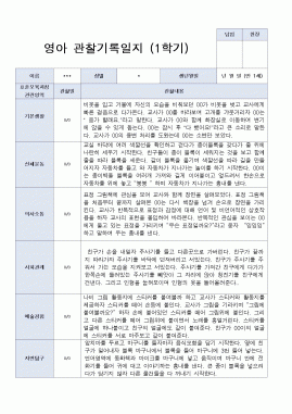 [평가제]만 1세 10명 1학기 관찰일지와 발달평가-1페이지