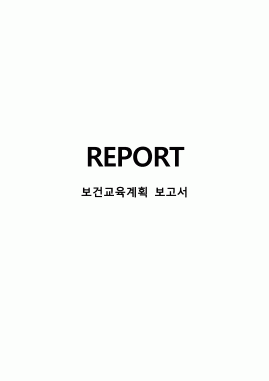 지역사회간호학) 지역사회 대상자의 가족간호과정, 보건교육계획보고서, 학습지도안, 보건교육 수행 및 평가-1페이지