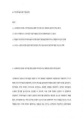 A+ 무대미술조명 기말과제-1페이지