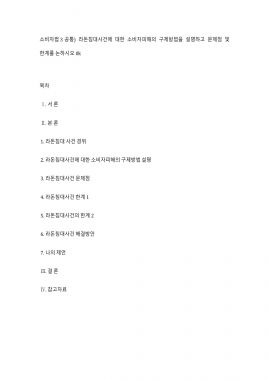 소비자법3공통) 라돈침대사건에 대한 소비자피해의 구제방법을 설명하고 문제점 및 한계를 논하시오0k-1페이지