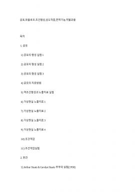 공포,파블로프.조건형성,성도착증,면역기능,약물과용-1페이지