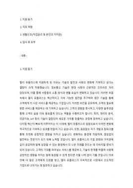 엘지 유플러스 합격 자소서-1페이지