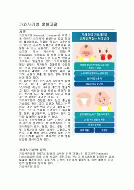 (아동간호) 가와사키병 문헌고찰 및 케이스스터디-1페이지