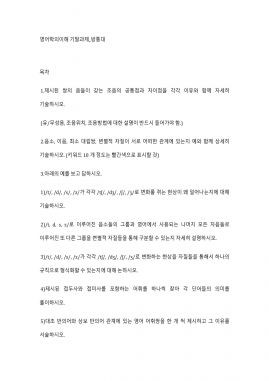 영어학의이해 기말과제_방통대-1페이지