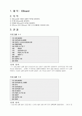 EBoard에 대해 레포트 자료-1페이지