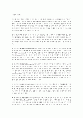 모든 식물의 특징과 분류-1페이지