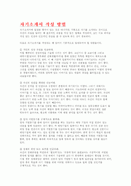 자기소개서 예문과 면접가이드-1페이지