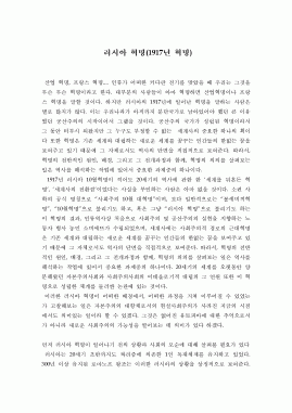 러시아 혁명(1917년 혁명)-1페이지