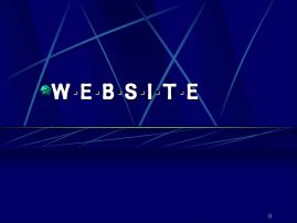 website 레포트 자료-1페이지