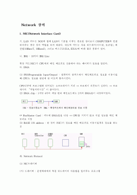 [자연과학] 네트워크 장비-1페이지