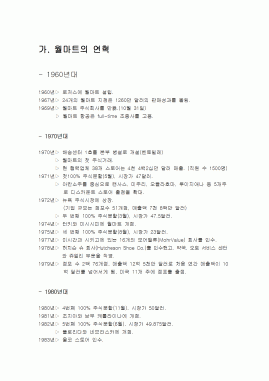 월마트의 성공요인-1페이지