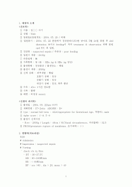 신생아중환자실-패혈증-1페이지