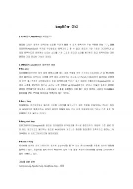 증폭기란 무엇인가(Amp)-1페이지