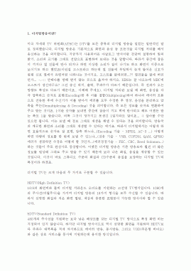 [인문과학] 디지털방송-1페이지