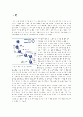 고속철도 대구구간 지상화, 지하화 방안-1페이지