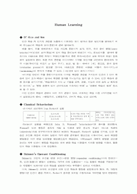 일반적 인간학습에 대하여-1페이지