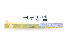 코코샤넬이 여성운동가로서 성공한 이유-1페이지