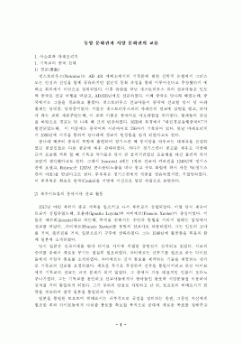 동양 문화권과 서양 문화권의 교류-1페이지