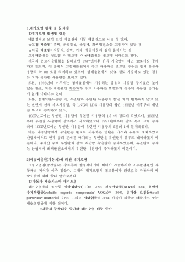 대기질개선 정책-1페이지