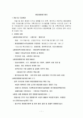 [분석/조사] 환경영향평가제도 -1페이지