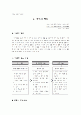 5학년 2학기 과학 2단원-1페이지
