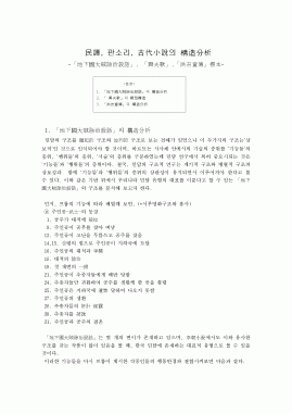 민담의 구조분석-설화-1페이지