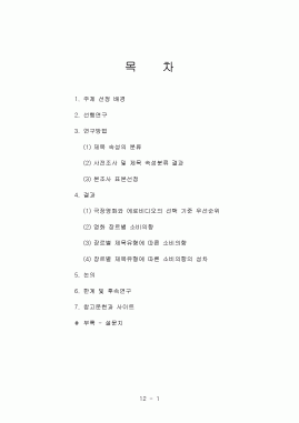 (소비자 행동 분석) 영화 제목의 유형에 따른 소비의향 분석-1페이지