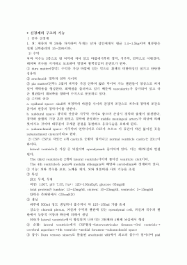 신경계의 구조와 기능 (중추, 말초, 자율 신경계)-1페이지