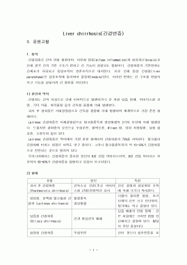 간경변의 문헌고찰-1페이지