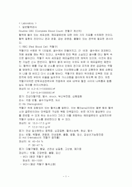 Laboratory (혈액학)-1페이지