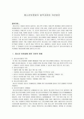 청소년보호법개정방안-1페이지