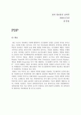PDP에 관하여...-1페이지