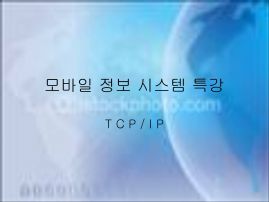 tcp/ip 이해 레포트 자료-1페이지