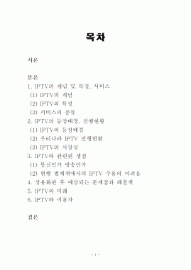 인터넷 프로토콜 텔레비전(IPTV)-1페이지