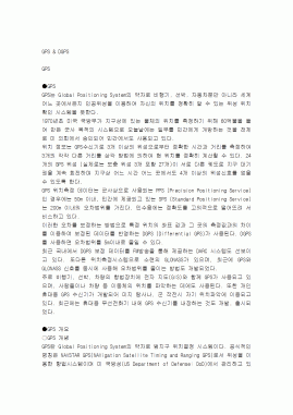 GPS & DGPS 레포트 자료-1페이지