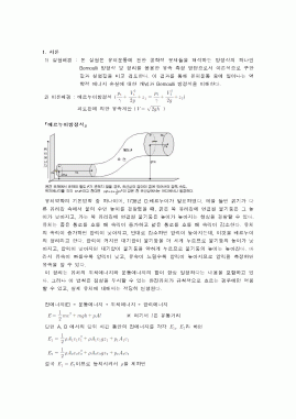 유속측정 실험보고서-1페이지