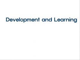 Development and Learning-1페이지