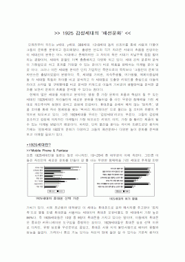 1925 감성세대의 패션문화-1페이지