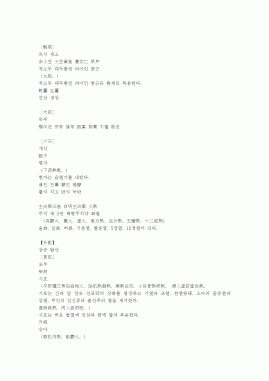 본초강목 穀菜 목부 개석 화열 승산 초부 사화 초부-1페이지