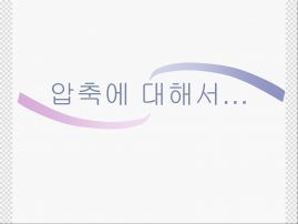 압축에 대해서…-1페이지