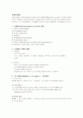 심폐소생술에 대해-1페이지