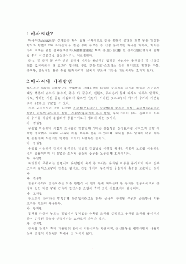 마사지의 종류-1페이지