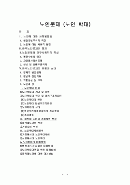 노인문제(노인학대)-1페이지