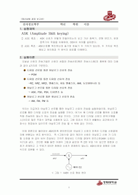 ASK 변조 & 복조-1페이지