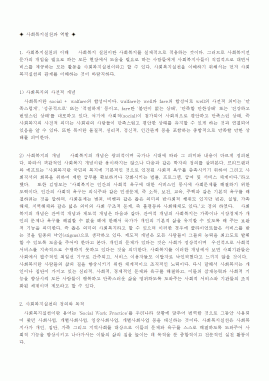  사회복지실천과 역할-1페이지