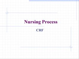 간호과정(Nursing Process)-1페이지