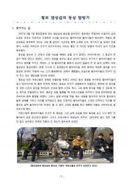 기행문- 염상섭의 문인비-1페이지