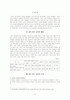 입시위주의 교육-1페이지