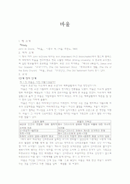 John W. Drane『바울』-1페이지